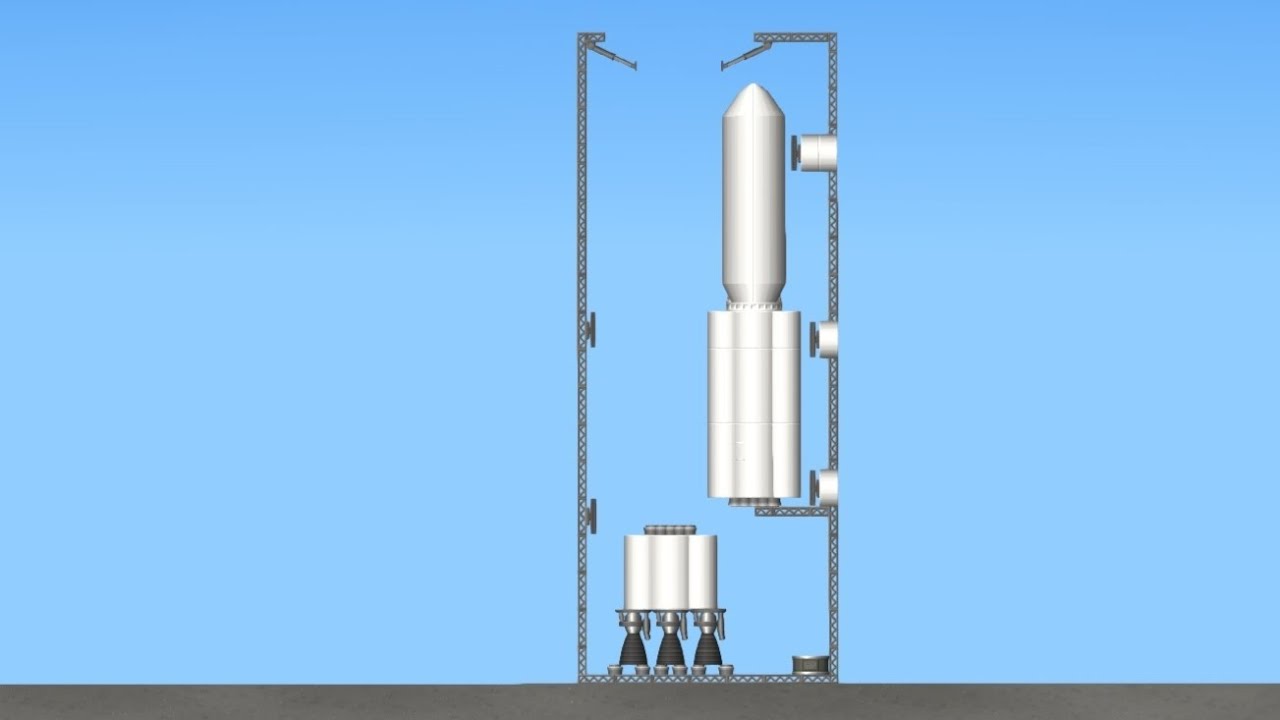 Making a rocket factory in spaceflight simulator (no expansion) - YouTube