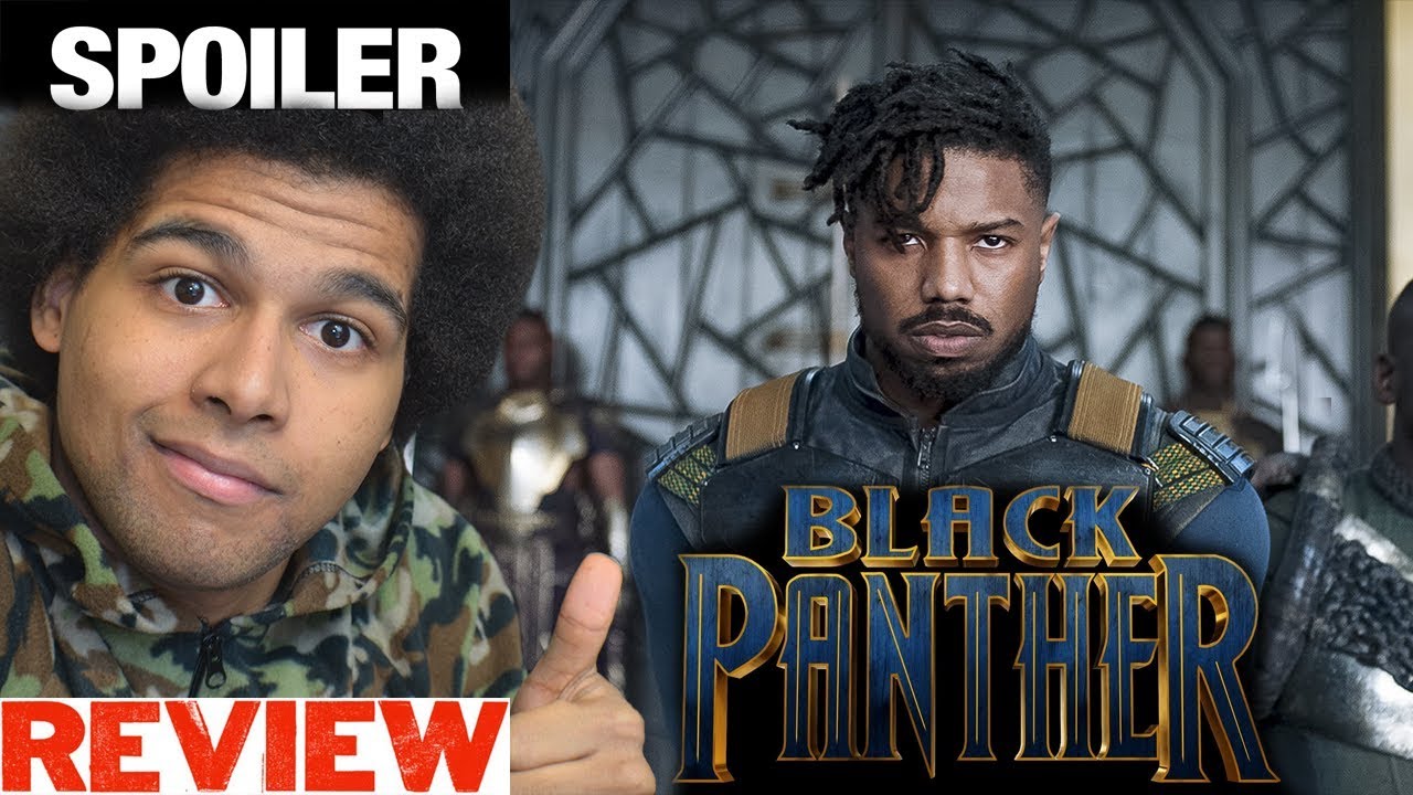Black Panther (Spoiler Review) Eric Killmonger kills the Movie - YouTube