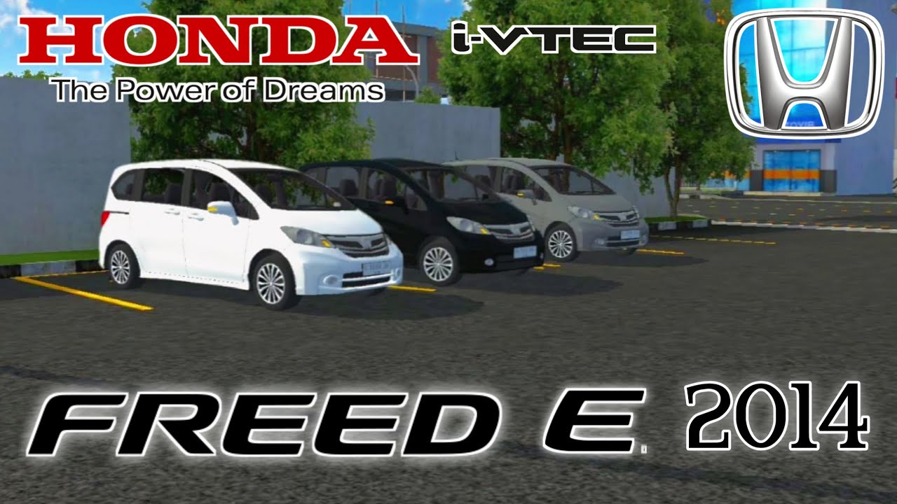 Mod Bussid Honda Freed 2014 E - YouTube