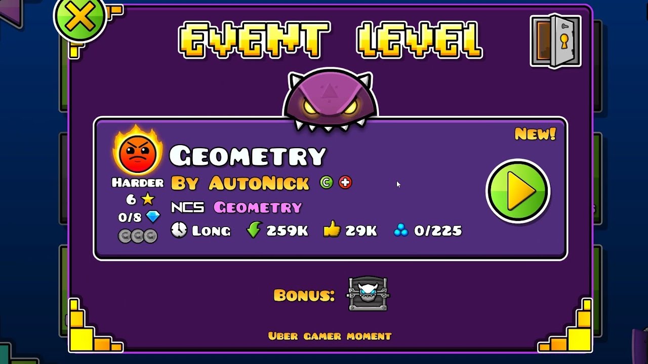 Geometry Dash Event Levels - YouTube
