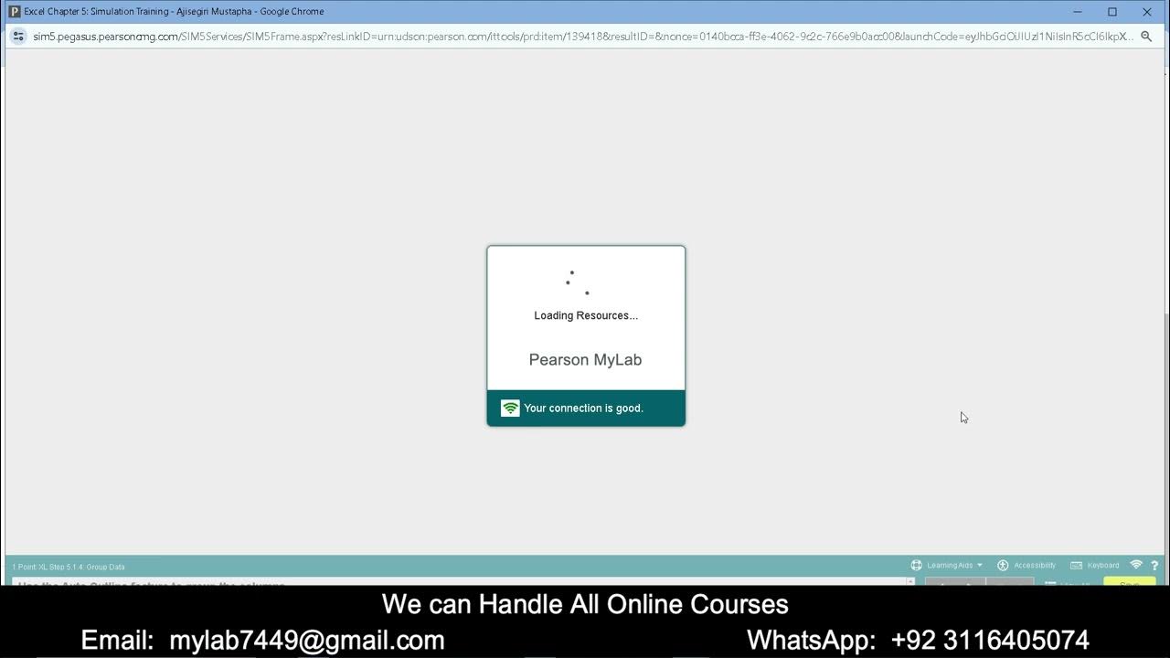 Excel Chapter 5 Simulation Training #SimulationTraining #ExcelChapter5 #ExcelSimulation # ...