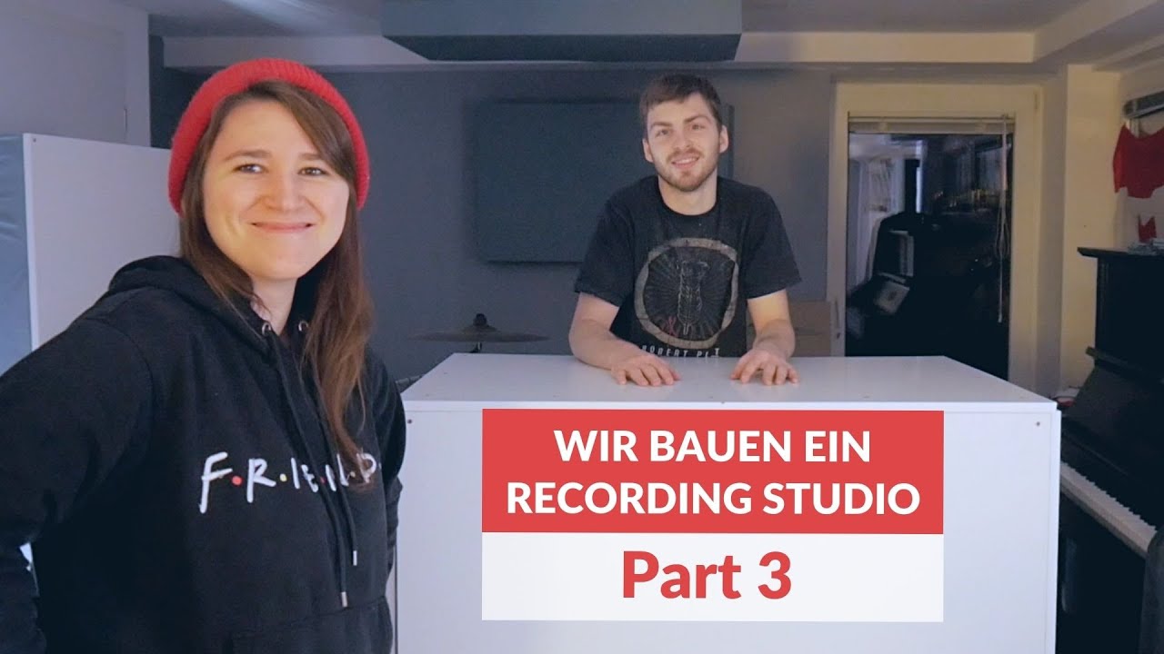 Wir bauen ein Recording Studio - Absorber aufhängen (Part 3) - YouTube