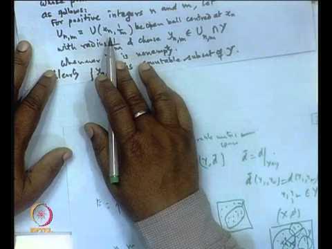 Mod-01 Lec-07 Completion of Metric Spaces + Tutorial - YouTube