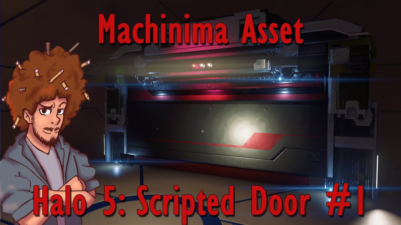 [Scripted creation] Machinima Style Door - YouTube