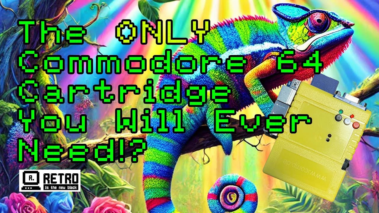 The only C64 cart you will ever need?! - SuperCPU, REU, FloppyEmu - Turbo Chameleon 64 V2 - # ...