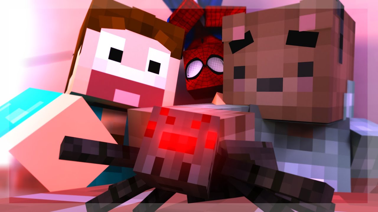 I wanted to be Spider-Man (Minecraft Vine Animation) - YouTube