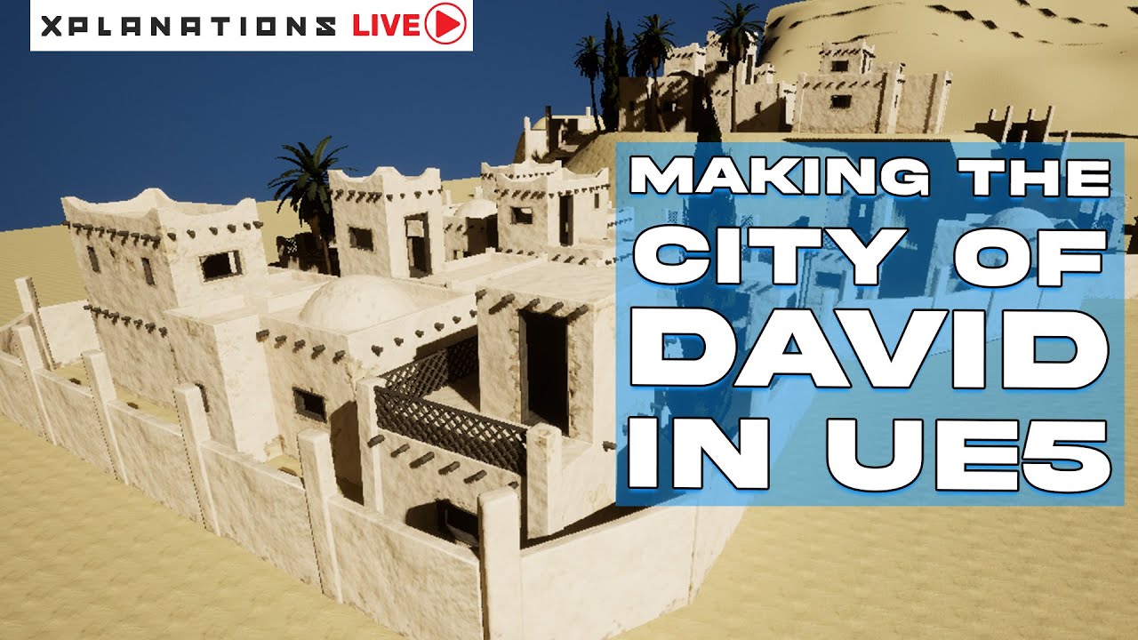 Making the City of David in Unreal Engine 5 (Day 2) + Discussing ...