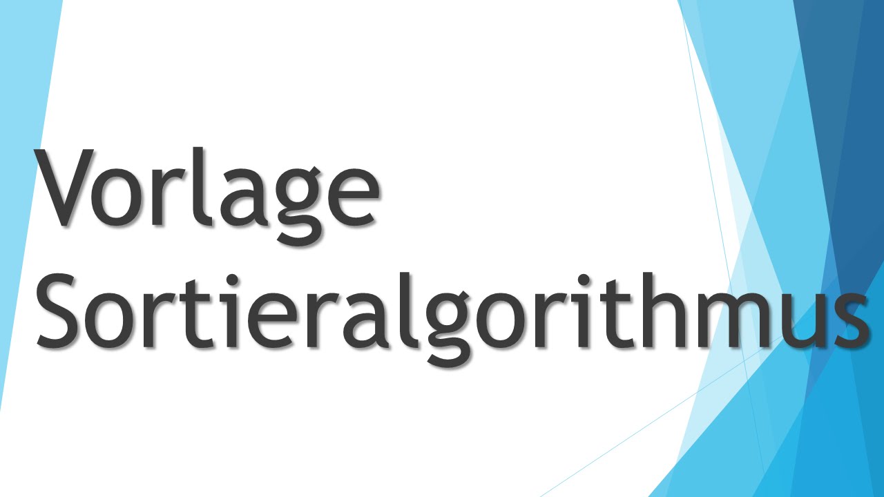 #5 OOM - Vorlage für Sortieralgorithmus erstellen (Lazarus) - YouTube