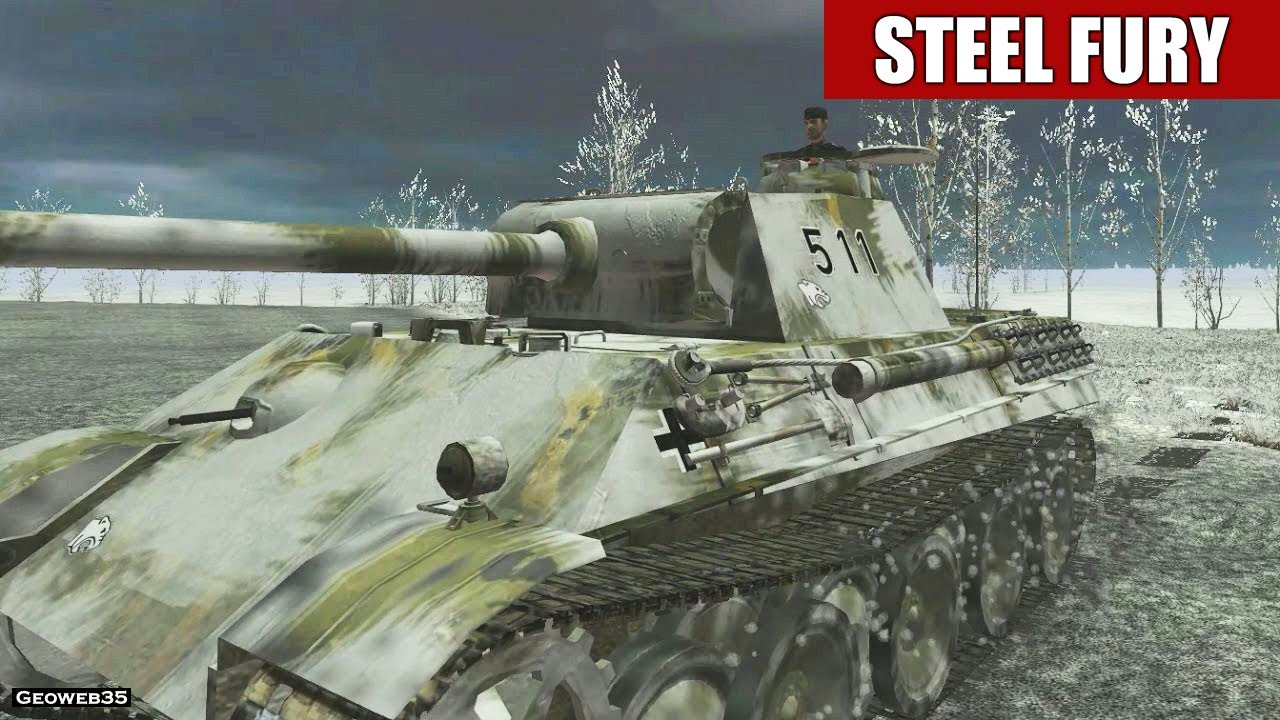 Steel Fury Panzer V Panther Ausf. G Steel Beast - YouTube