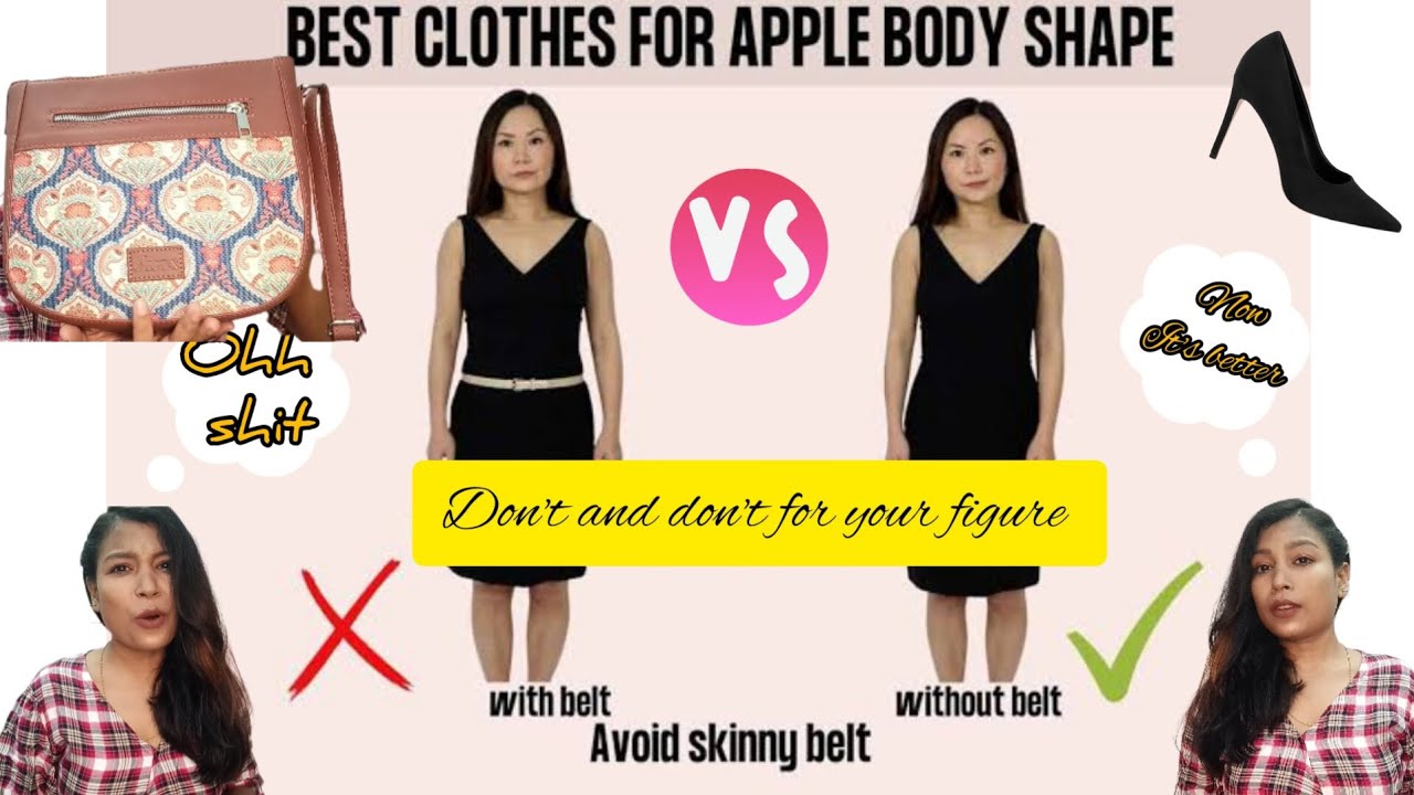 Dress According To Body Type | Apple Body Shape Clothes | How To Follow ...