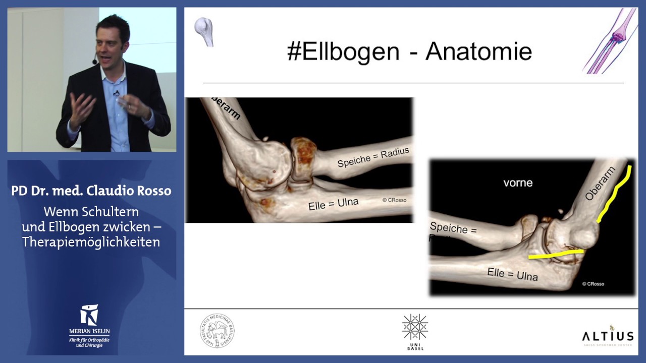 Die Anatomie des Ellenbogens - Publikumsvortrag - YouTube
