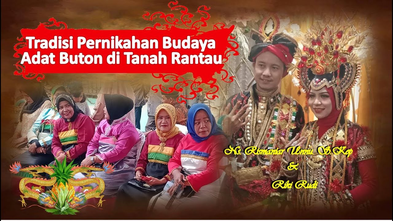 Tradisi Pernikahan Budaya Adat Buton di Tanah Rantau - YouTube