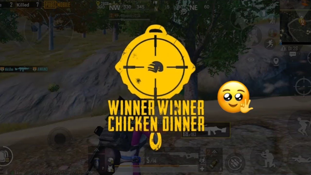 chicken Dinner game play😎😎 - YouTube