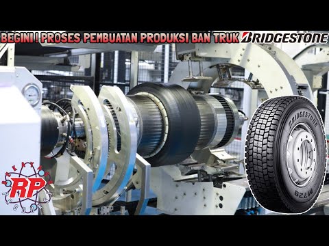 Begini Proses Pembuatan Produksi Ban Truk | Rahasia Produksi Ban Truck Kaut Dan Tahan Lama