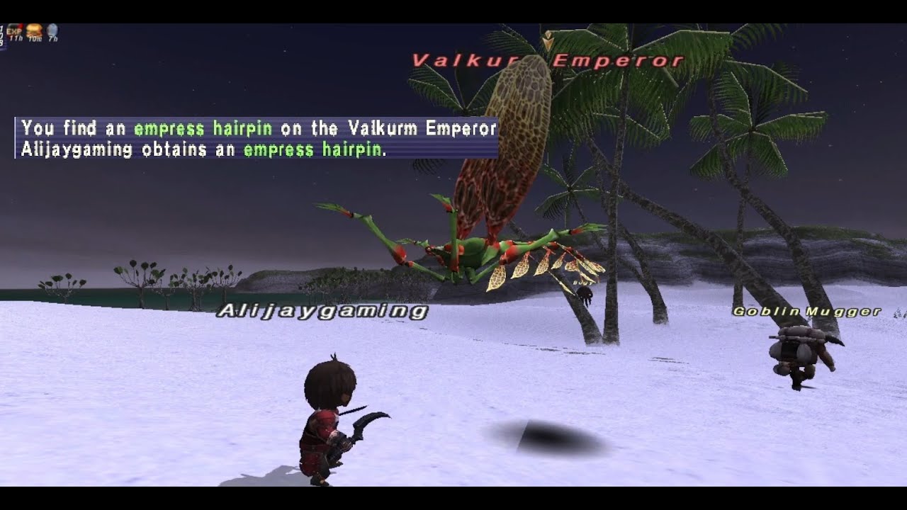 FFXI Retail DRG/BLU solo leveling - Valkurm Dunes EXP and Valkurm ...