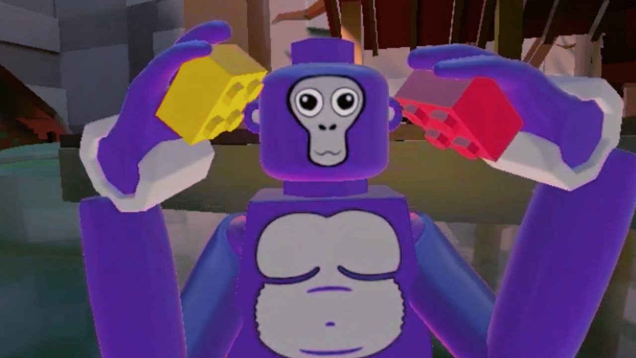 I built legos in gorilla tag?! - YouTube
