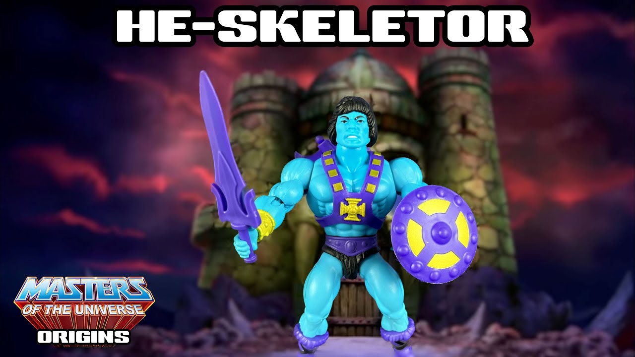 MOTU Origins HE-SKELETOR REVIEW - YouTube