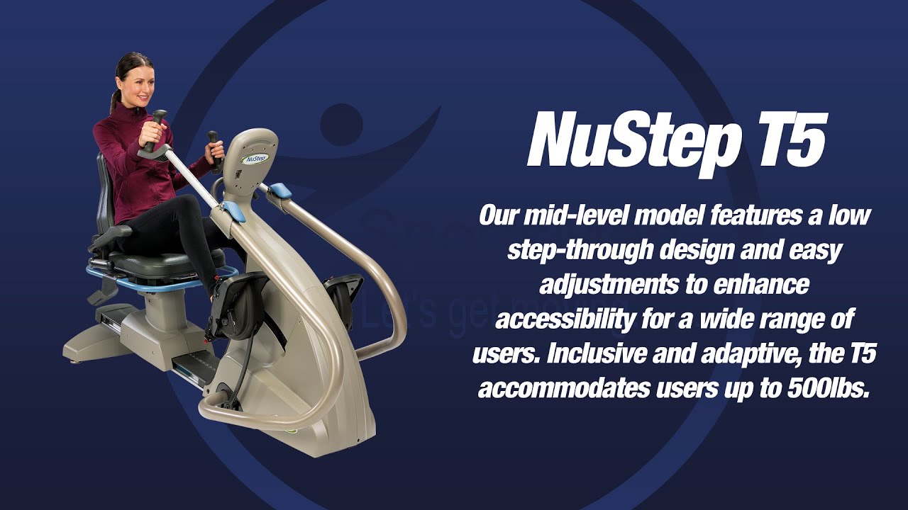 NuStep T5: Recumbent Cross Trainer - YouTube