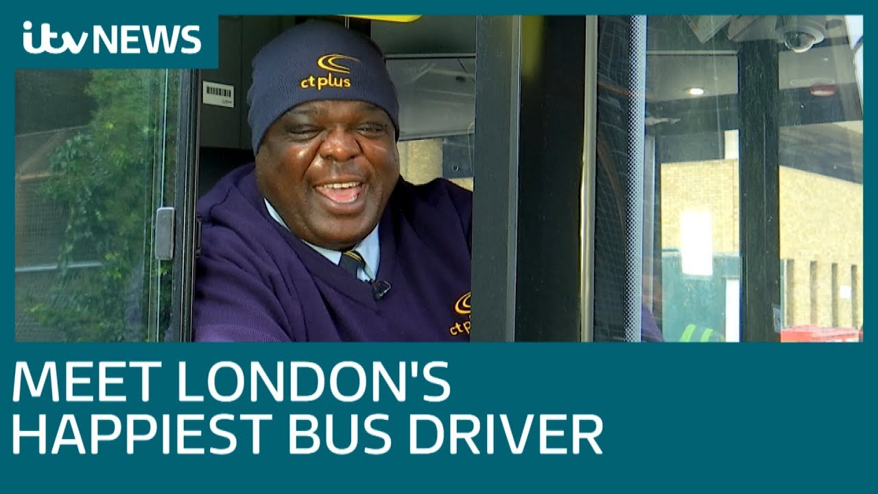 Meet Patrick Lawson - London's happiest bus driver | ITV News - YouTube