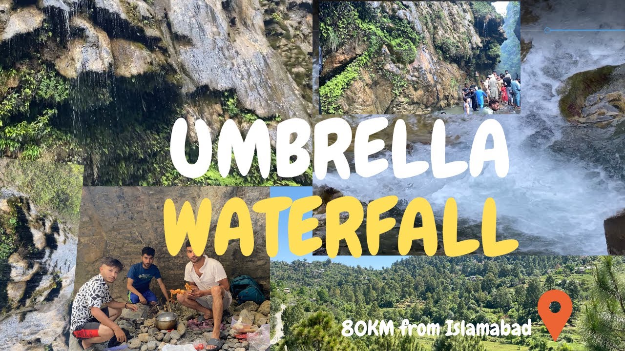 PAKISTANS BEAUTY || UMBRELLA WATERFALL HAVELIAN😍 😲 پاکستان کی خوبصورت ...