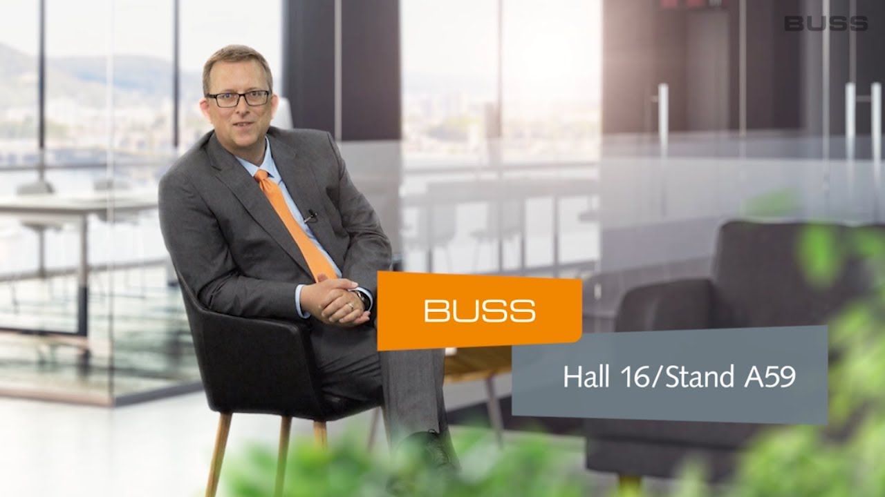 BUSS in motion – CEO Dr. Philip Nising invites you to K 2019! - YouTube