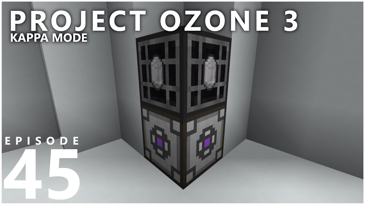Project Ozone 3 Kappa Mode - CRYSTAL GROWING [E45] (Modded Minecraft ...