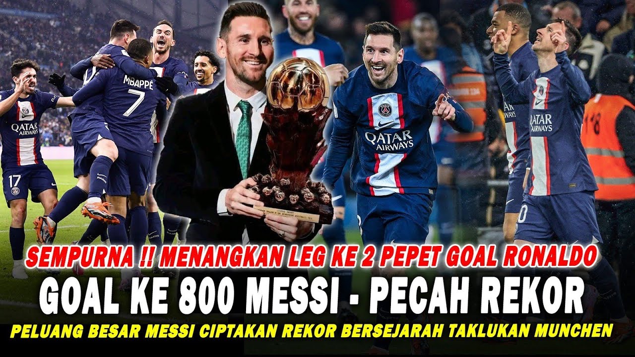 GOAL KE 800 MESSI Ukirkan Sejarah Baru Di Allianz ‼️ Kesempatan Paling ...