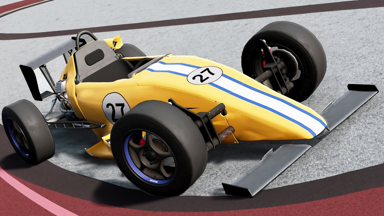 This BeamNG Race Car Mod Is INSANE...and dangerous - YouTube