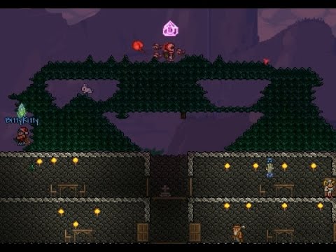 Terraria | #4 | CREEPY PINE TREE (w/Bitty Kitty!) - YouTube