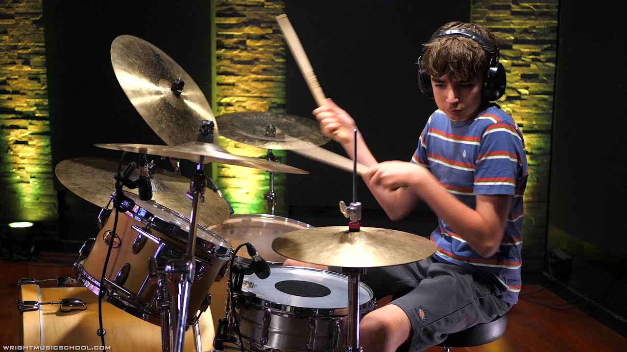 Wright Music School - Caleb Donaldson - Slipknot - Eyeless - Drum Cover ...