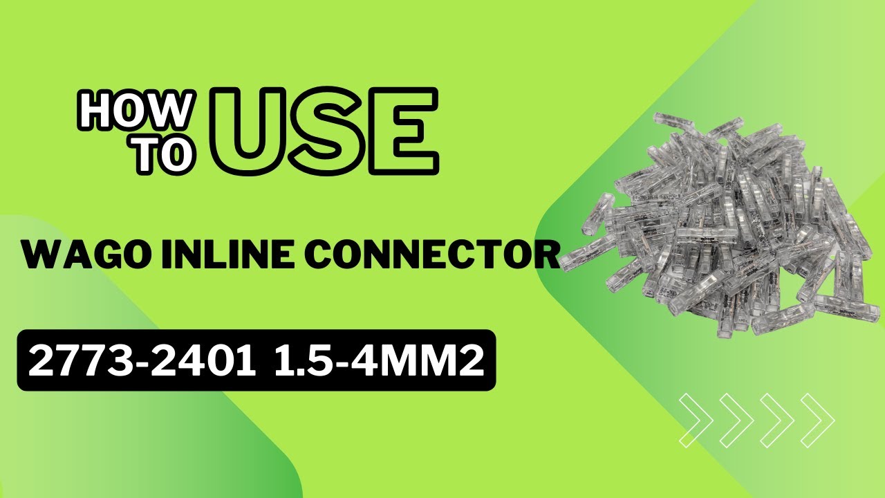 Simplify Your Wiring with WAGO 2773-2401 Inline Connectors | Expert ...