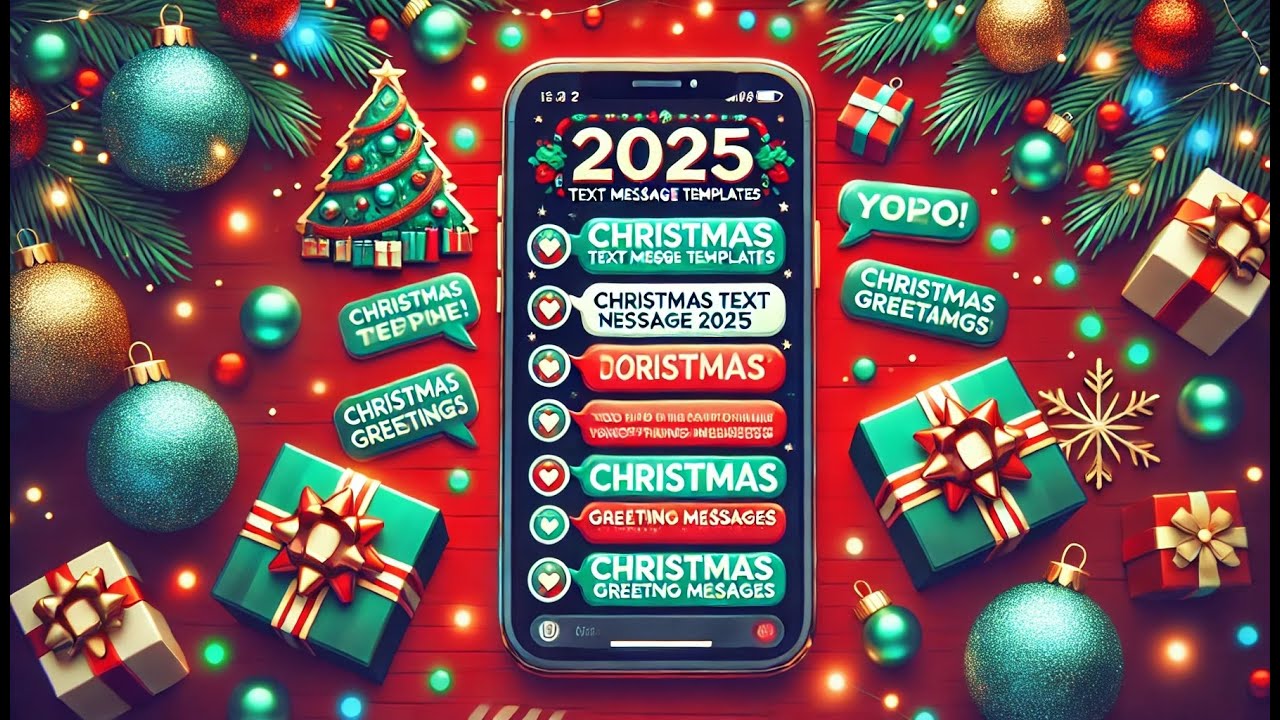 Christmas Text Message Templates 2025 - christmas greeting messages ...