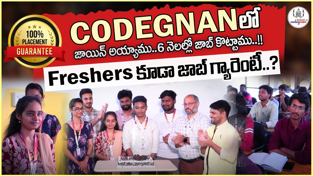 Codegnan :Students Feedback About Job Placements and Institute |The ...