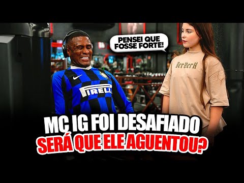 SOPHIA BIANCO DESAFIOU O MC IG NO LEGDAY | SERÁ QUE ELE AGUENTOU?