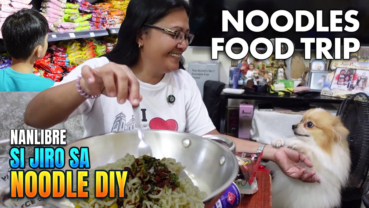 NOODLES FOOD TRIP, may nanlibre sa Noodle DIY - YouTube