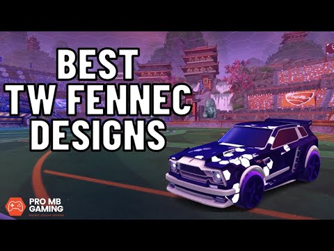 Best Titanium White Fennec Designs in Rocket League - YouTube