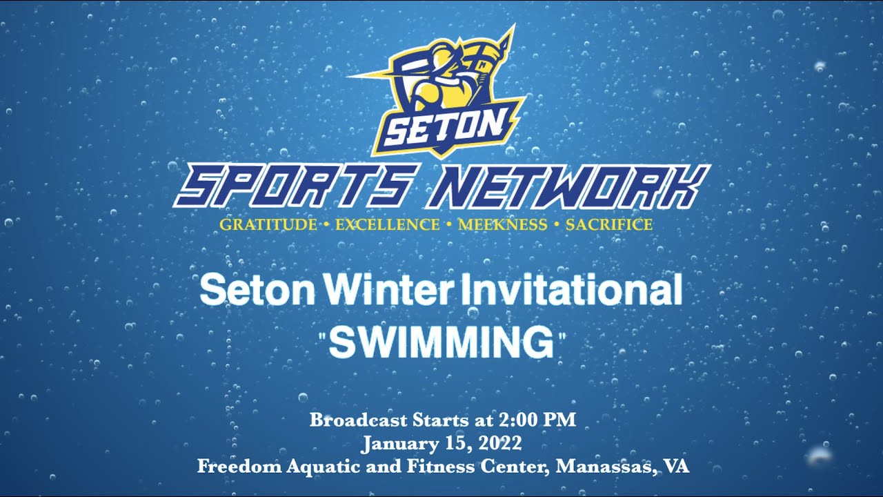 Seton Winter Invitational "Swimming" - YouTube