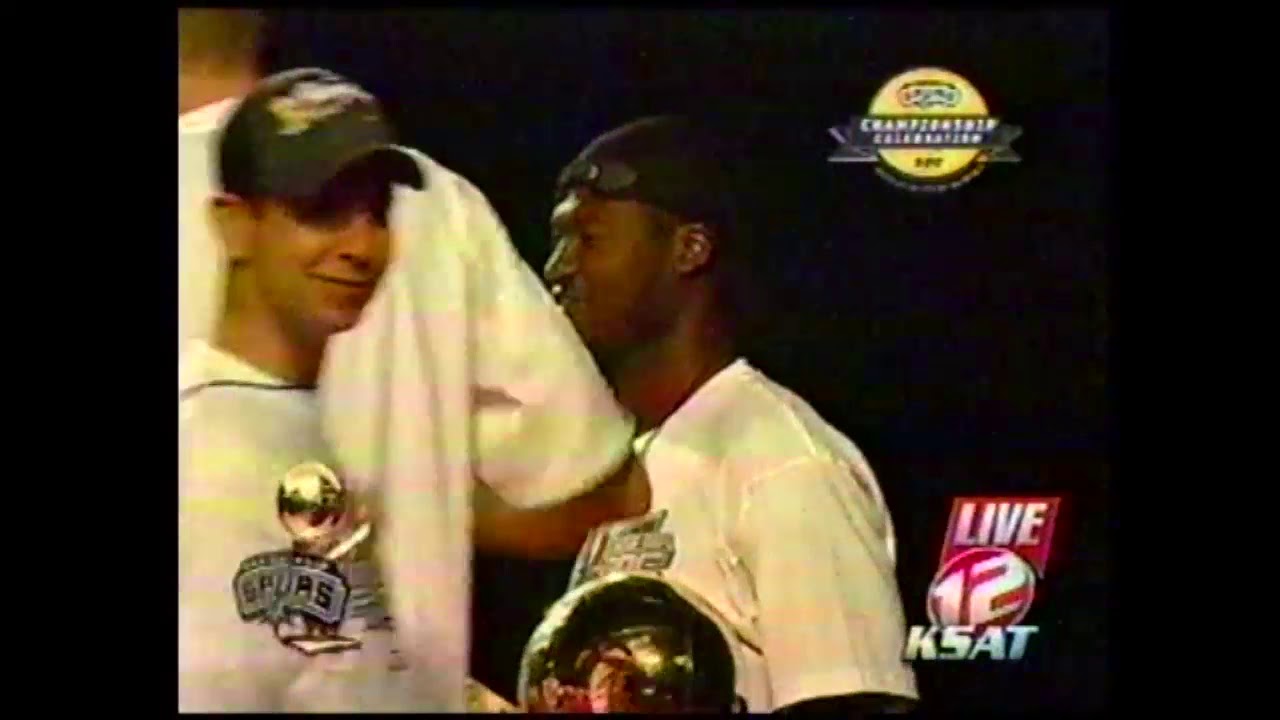 2005 Spurs NBA Championship Celebration - YouTube