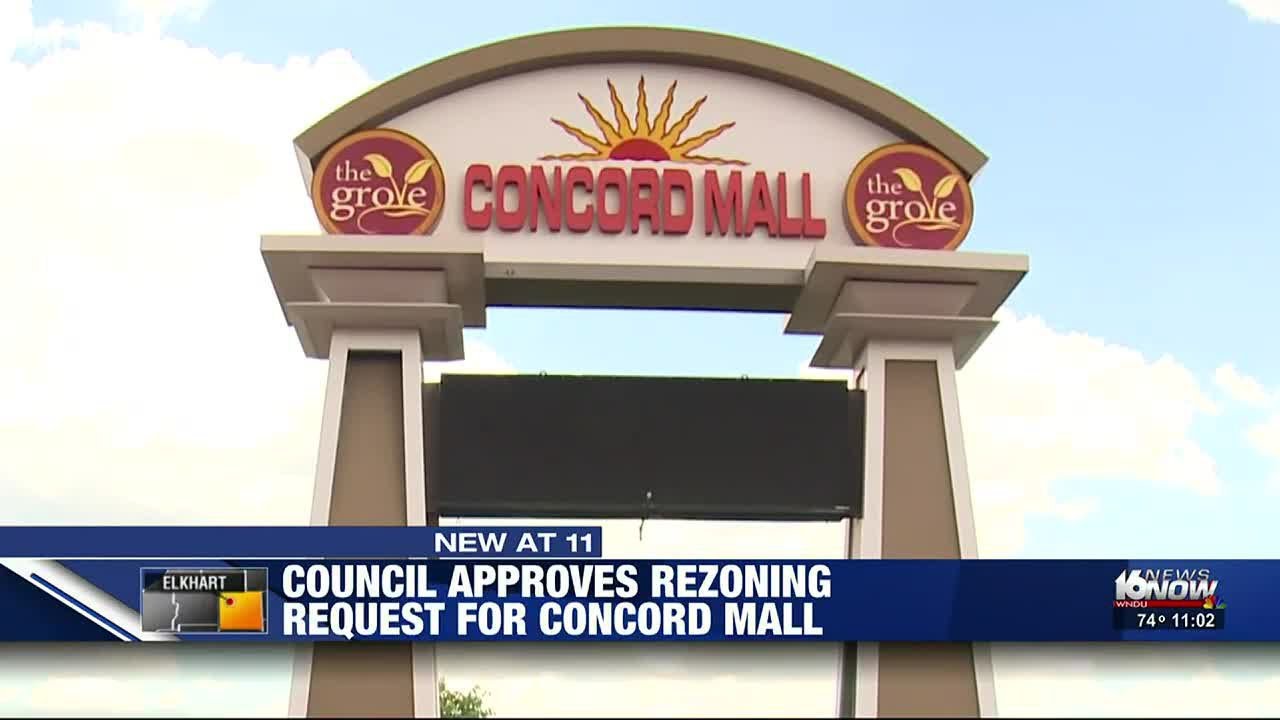 Council approves rezoning request for Concord Mall - YouTube