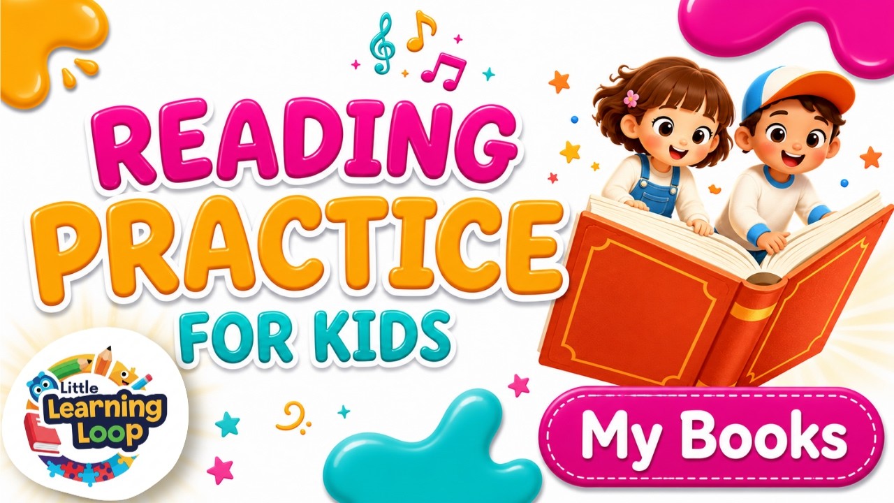 My Books | Reading Practice for Kids | Grade 1 Sentence | Let's Read ...