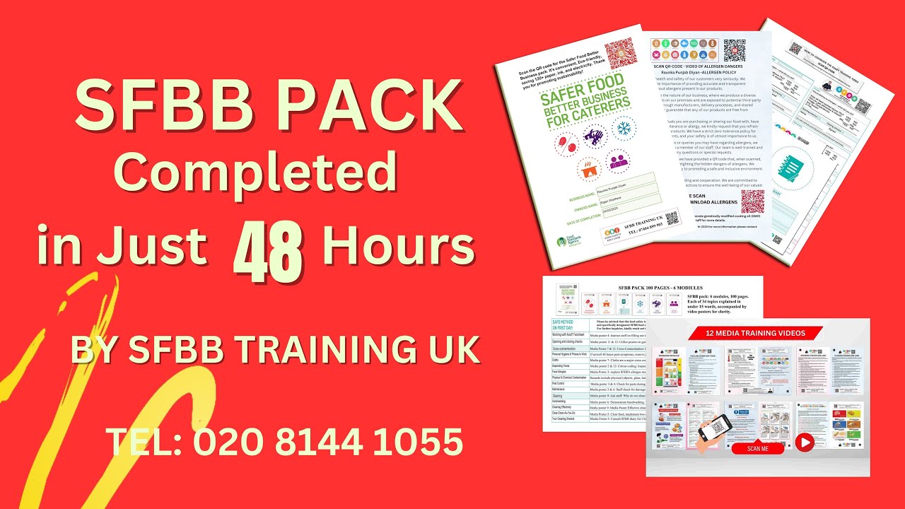 SFBB Pack: Complete Your Pack IN 48 HOURS with SFBB Training UK - YouTube