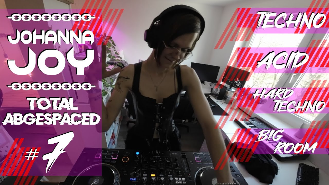 TOTAL ABGESPACED #7 | Acid, Dark & Hard Techno, Big Room | 138 -150 BPM - YouTube