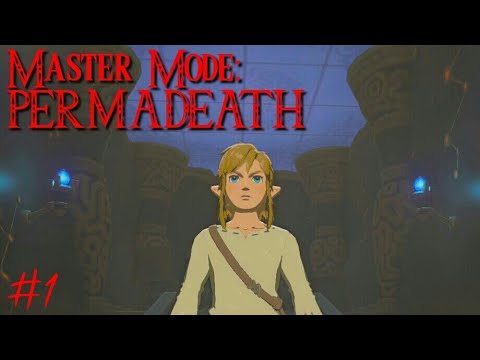BOTW Master Mode + PermaDeath - The Stress Begins! | PART 1! | - YouTube