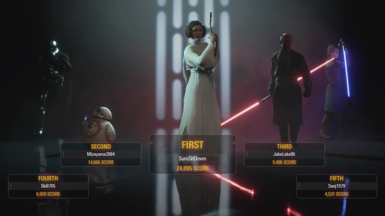 Star Wars Battlefront 2 | Princess Leia Gameplay | Heroes Vs Villains ...