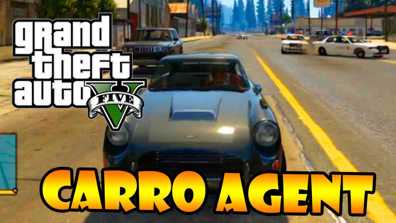 GTA V: EASTER EGG CARRO AGENT - CARRO DO JAMES BOND - CARRO DE AGENTE ...