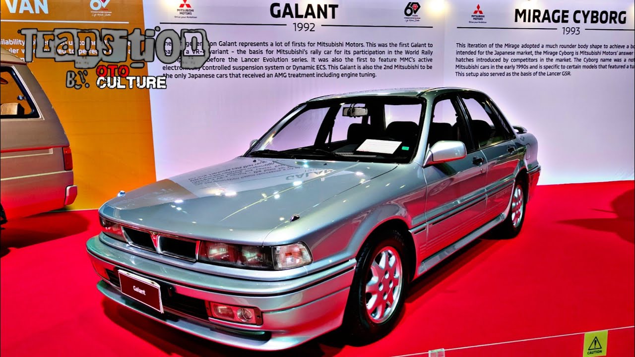 1992 Mitsubishi GALANT | OtoCulture - YouTube