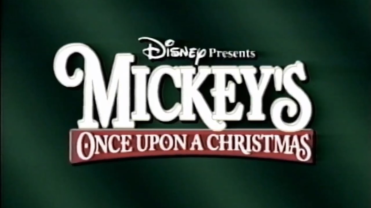 Mickey's Once Upon a Christmas vhs promos 1999 - YouTube