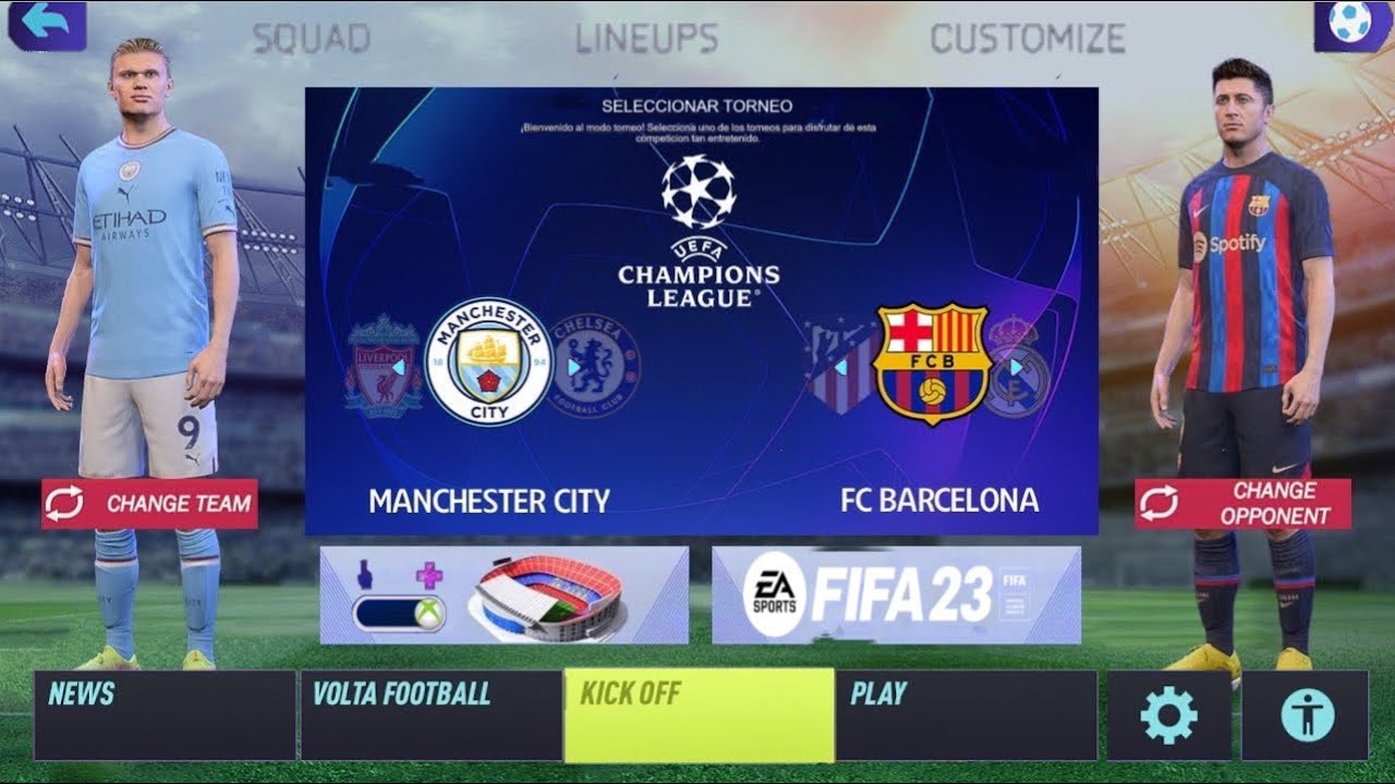 FIFA 16 MOD FIFA 23 Android Offline Grafik HD New Update Career Mode ...