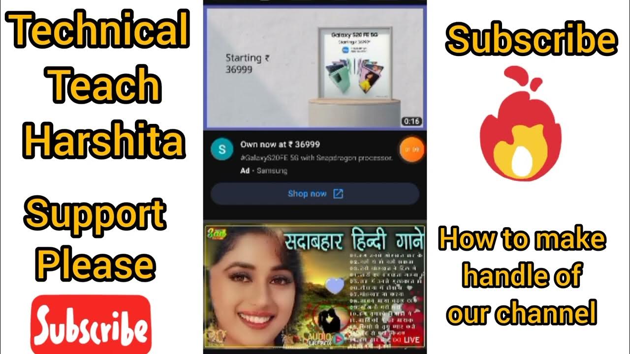 how to make YouTube channel handle 🔥🔥 |Channel ka handle kaise banaye|YouTube par Channel ka ...