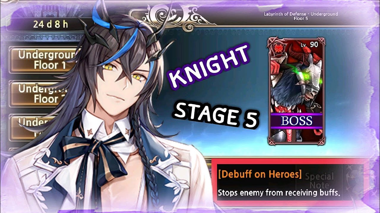 [King's Raid] Labyrinth of Defense - Lucikiel - YouTube